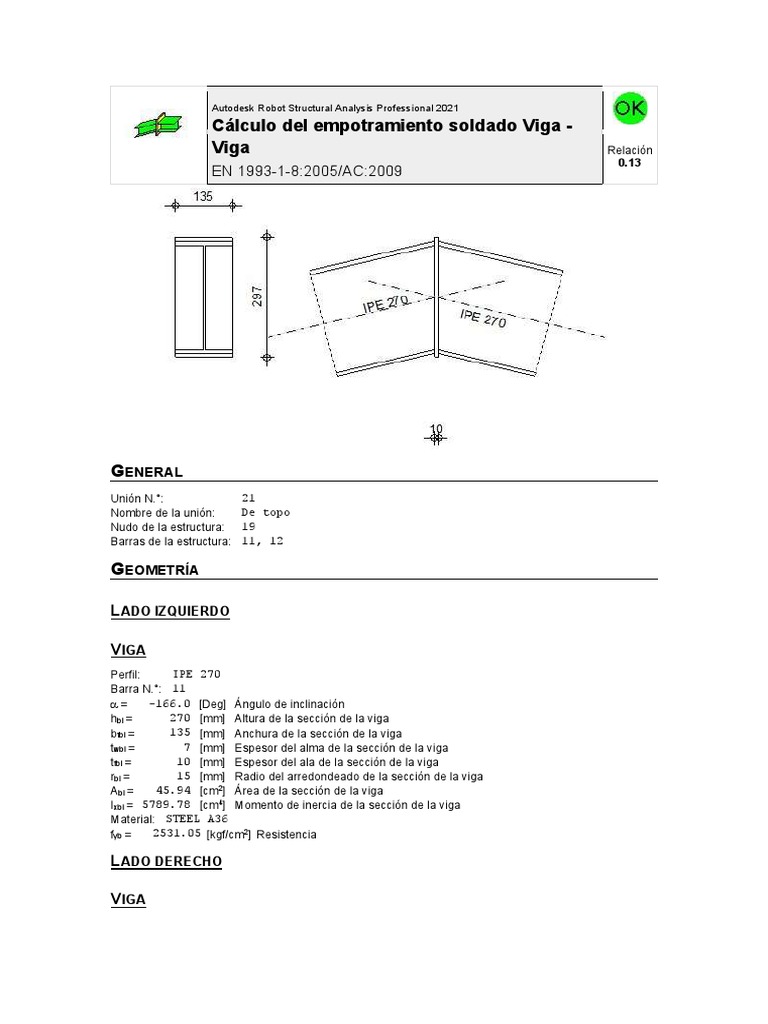 Union Viga-Viga | PDF | Viga (Estructura) | Esfuerzo cortante