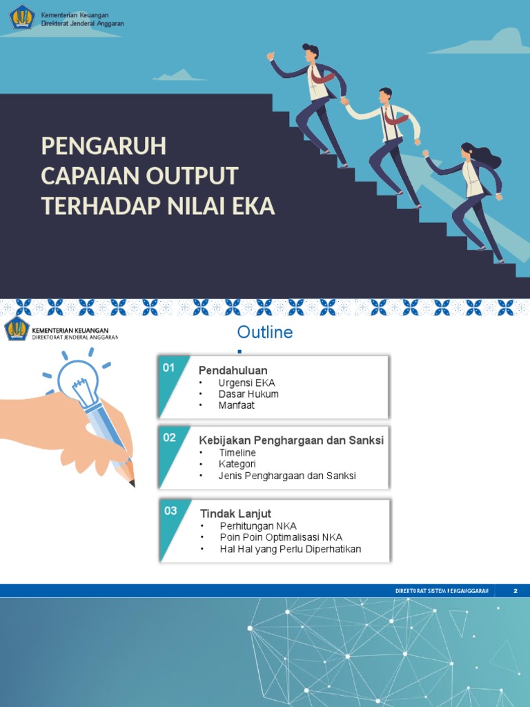 Pengaruh Capaian Output Terhadap Nilai Eka | PDF