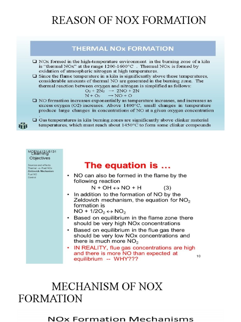 NOX Formation | PDF