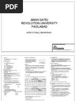 RRM Retaining Wall Section Dwg-Model | PDF