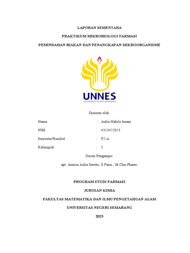 Praktikum Iv - Pemindahan Biakan Dan Penangkapan Mikroorganisme | PDF ...