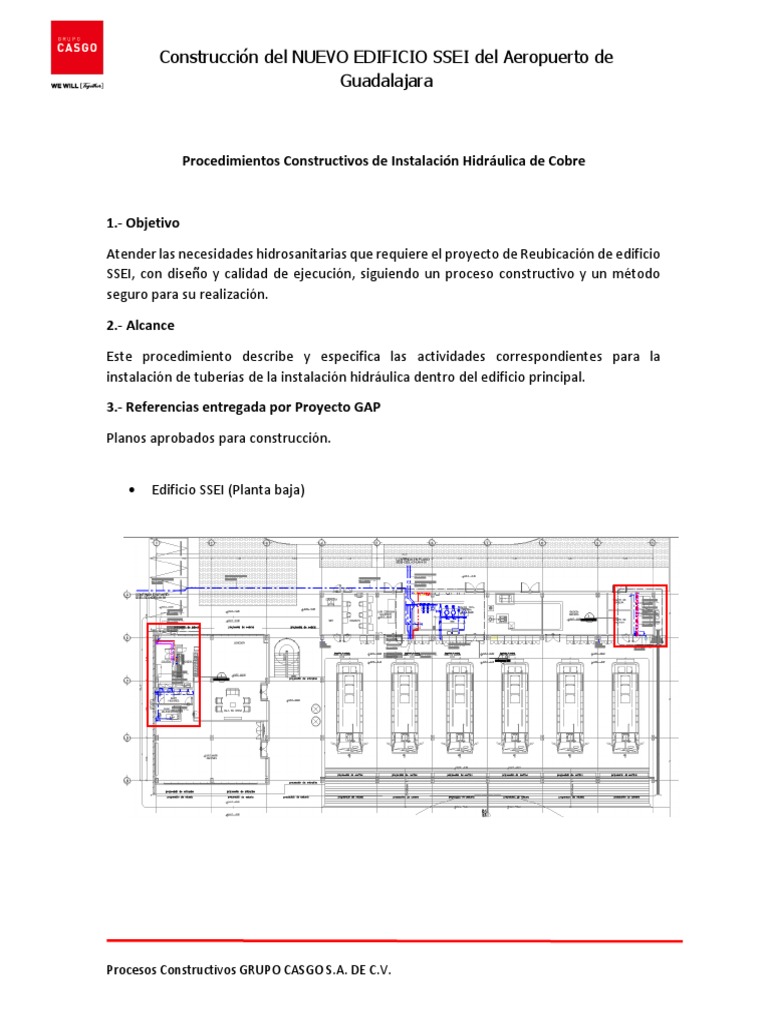 PR-CT-018 Inst. Hidraulica Cobre | PDF | Soldadura | Construcción