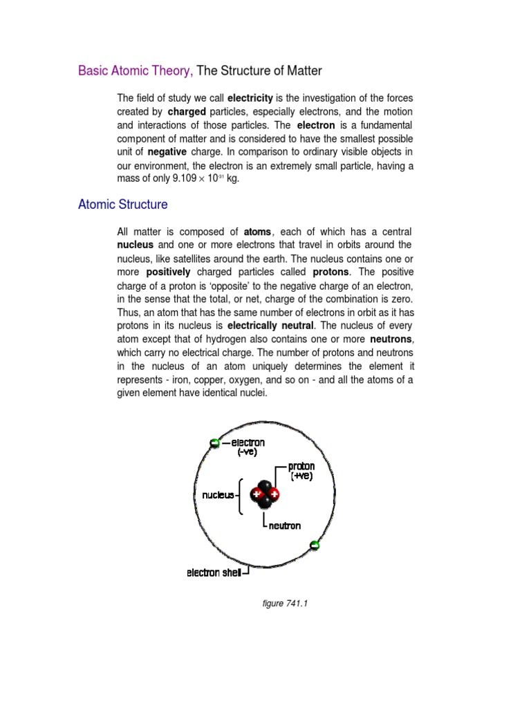 Structure of Matter PDF | PDF | Atomic Nucleus | Atoms