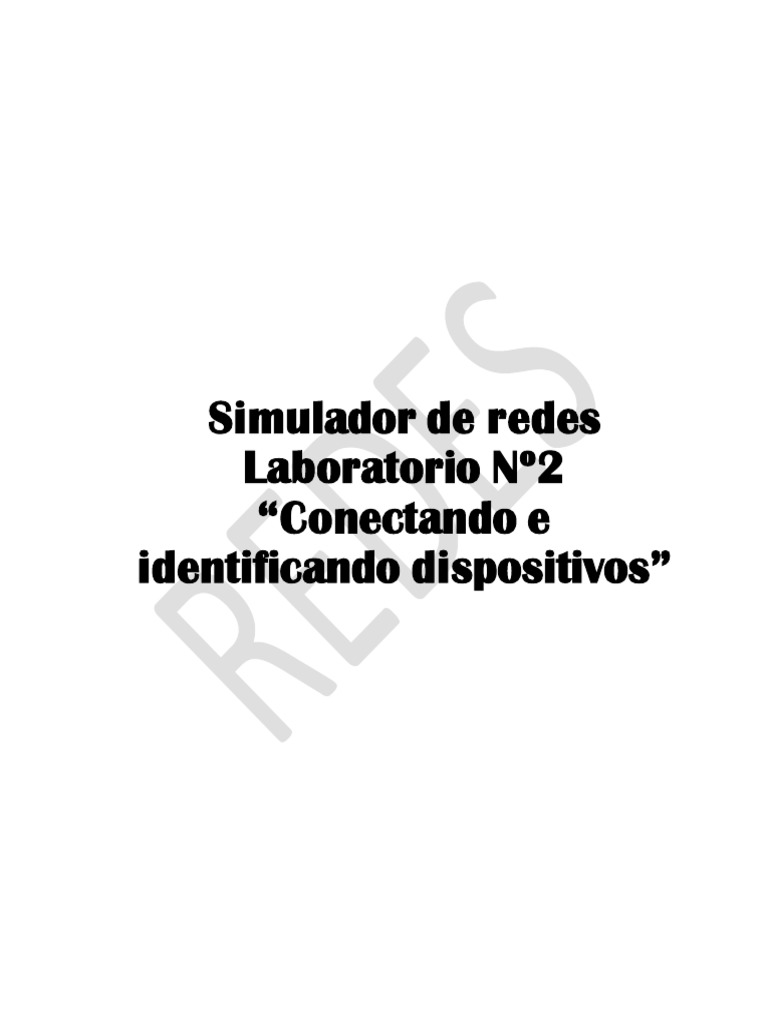 Lab 02 Conectando e Identificando Dispositivos | PDF | Controlador de interfaz de red | Dirección IP