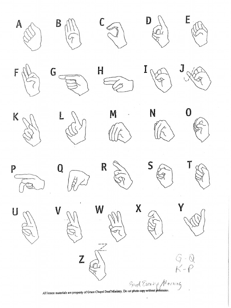 ASL Lesson 9.15 | PDF