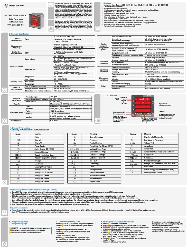HT Meter Setting | PDF | Fuse (Electrical) | Electric Power