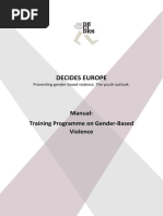 GAD Training Matrix | PDF | Gender | Gender Studies