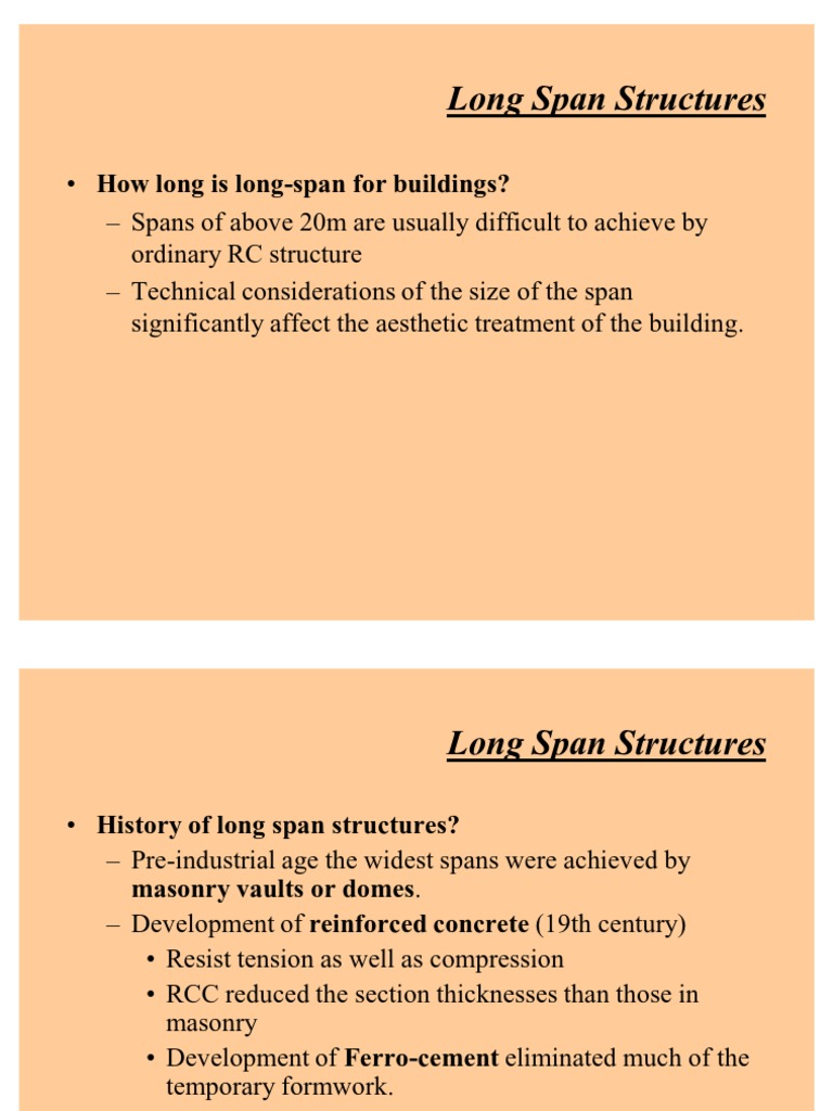 Rahul - Long Span Structures | PDF