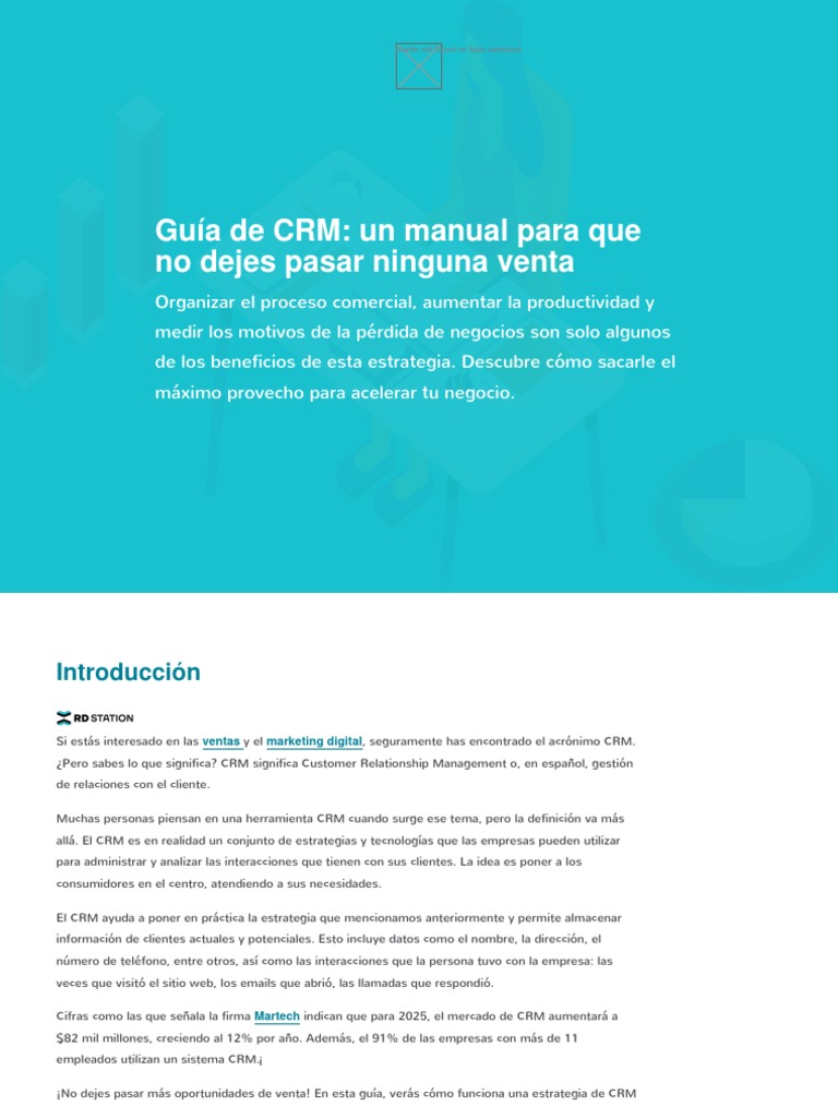 Guia CRM PDF | PDF | Marketing | Gestión de la relación con el cliente