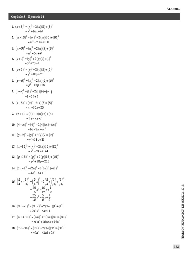 Algebra - Capitulo 03 PDF | PDF