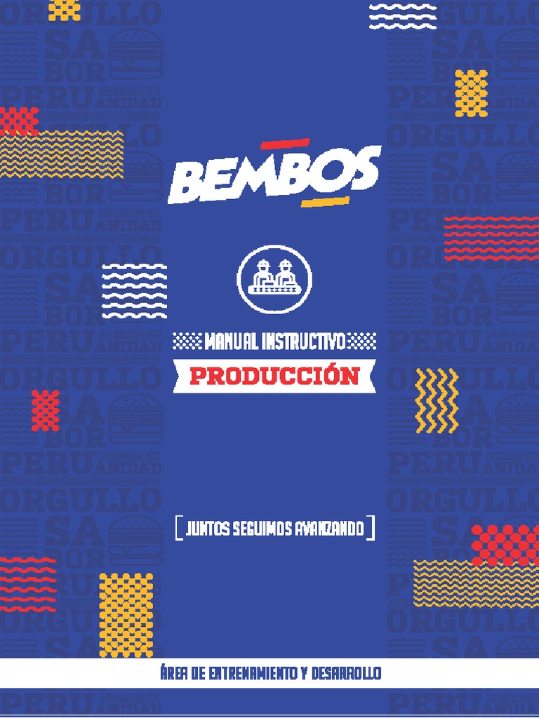 Manual Instructivo de Producción PDF | PDF | Agua | Lavado de manos