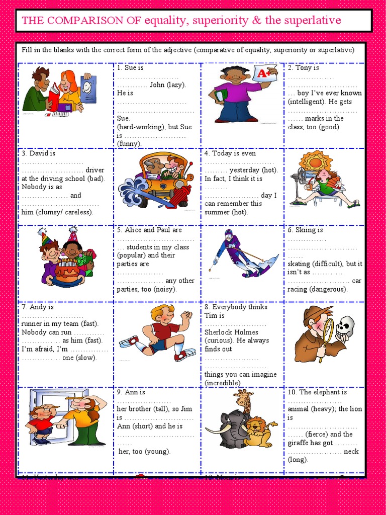 The Comparison All Forms Key | PDF