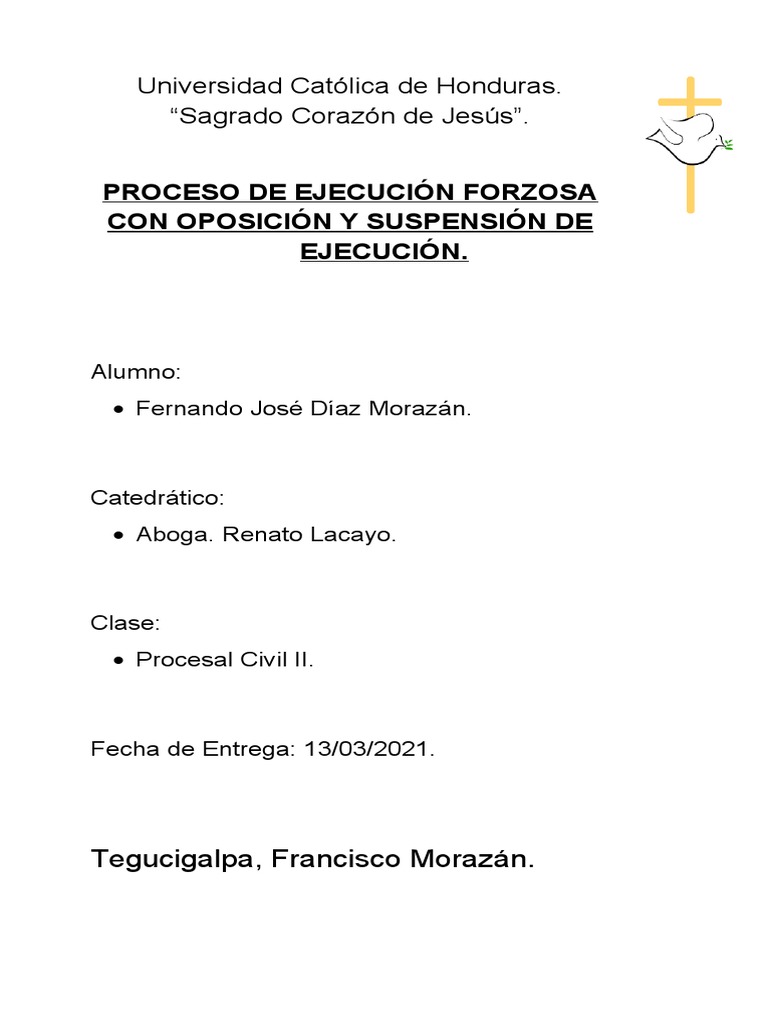 Proceso de Ejecucion Forzosa. | PDF | Demanda judicial | Pagos Proceso de Ejecucion Forzosa. | PDF | Demanda judicial | Pagos