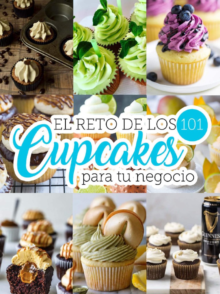 101 Cupcakes | PDF | Magdalena | Postres
