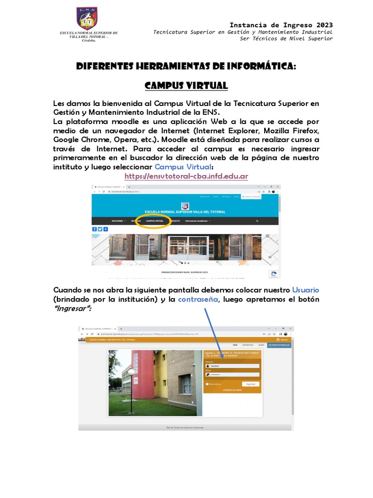 ENS Campus Virtual PDF | PDF | Chat en linea | Wiki