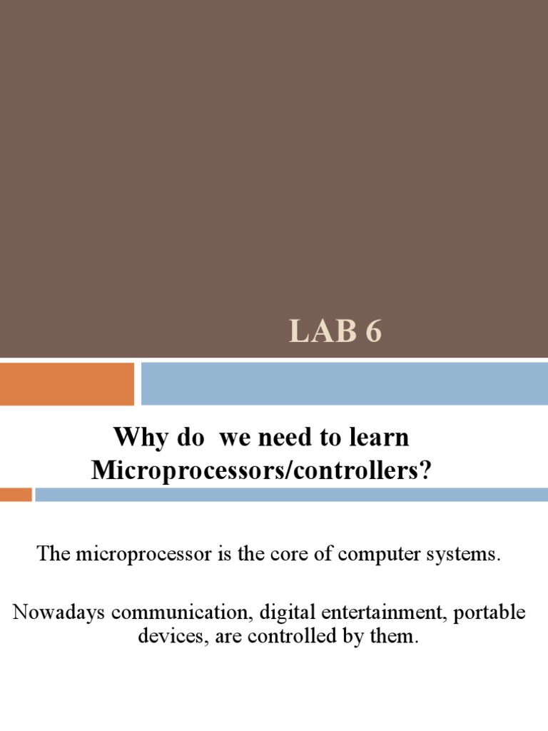 Learn Why Microcontrollers Are Essential | PDF