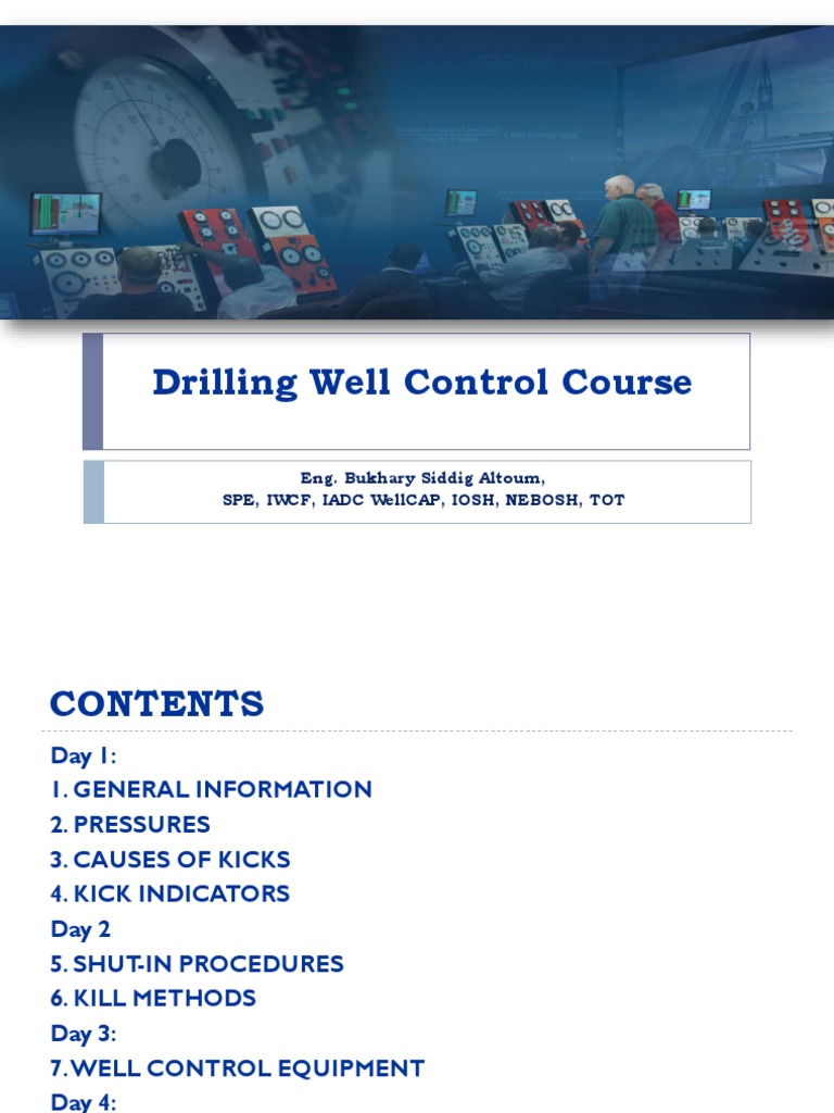 Well Control PDF | Download Free PDF | Applied And Interdisciplinary Physics | Physical Sciences