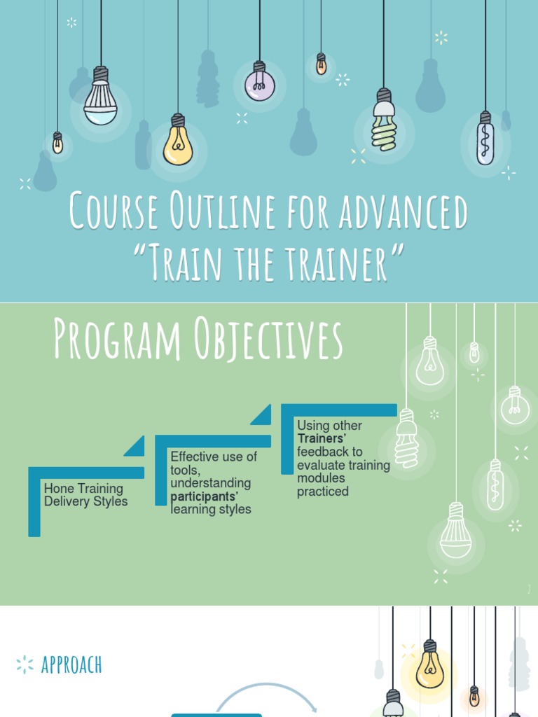 Course Outline For Advanced TTT | PDF | Behavior Modification | Communication