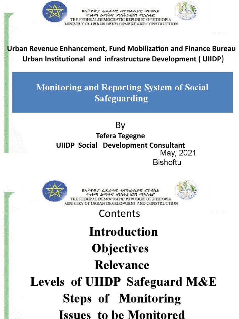 Monitoring &reporing of Resettlement Implementation | PDF | Employment ...