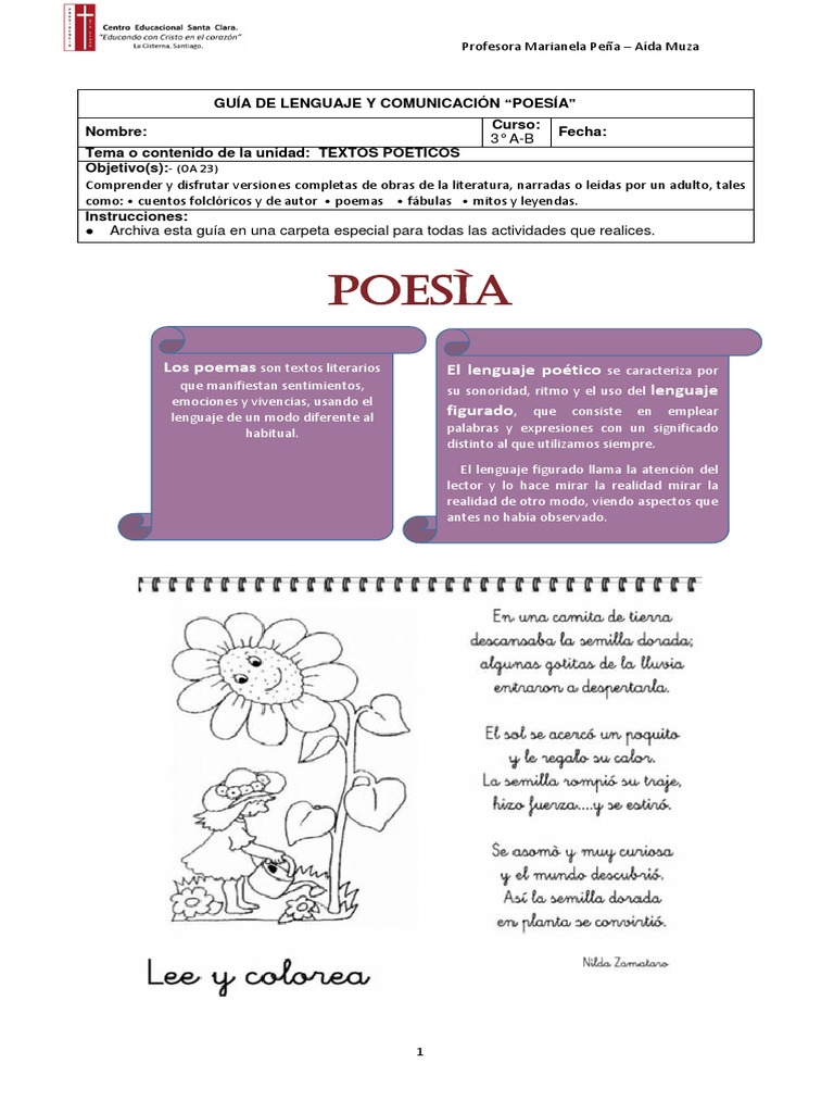 Guìa de Poesìa PDF | PDF | Poesía