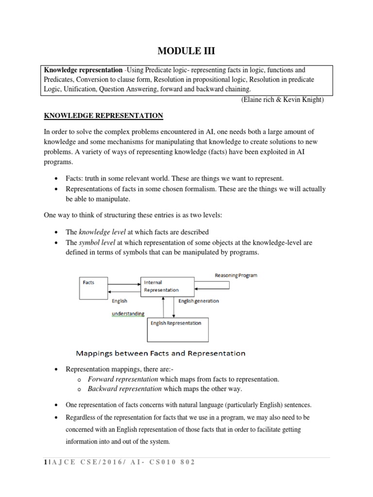 Ai Module Iii Pdf 