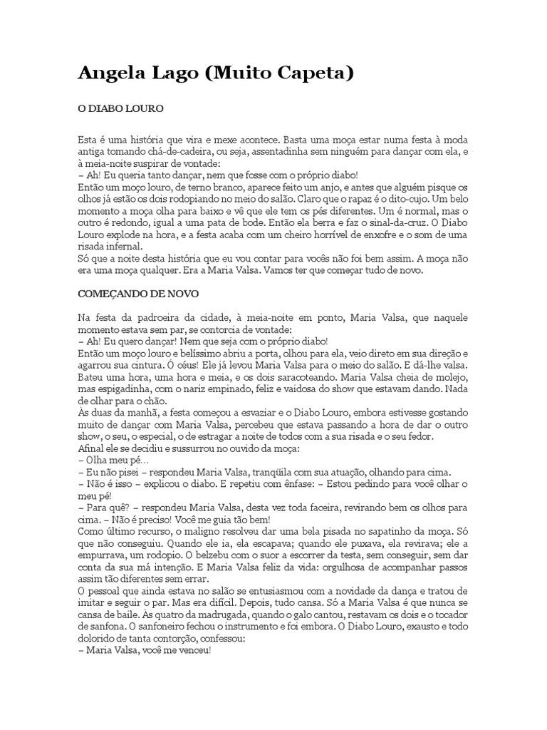 Muito Capeta | PDF | Dinheiro | Diabo