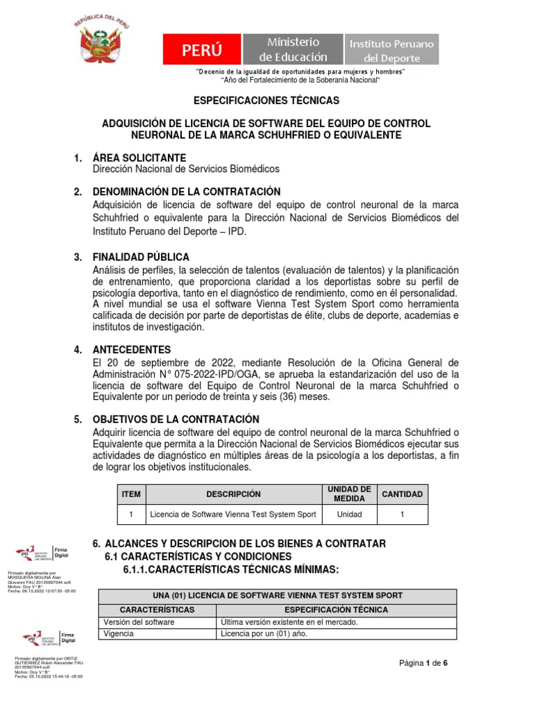EETT - Licencia - Software Vienna - v2 PDF | PDF | Software | Perú