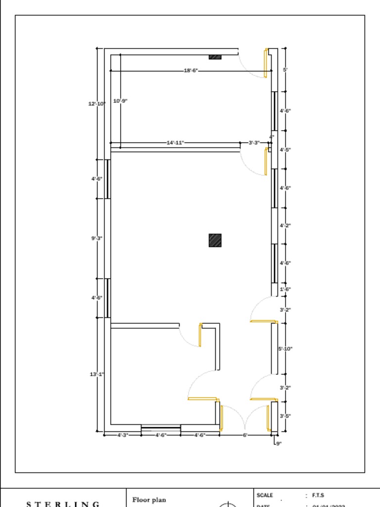 Bank Floor Plan | PDF