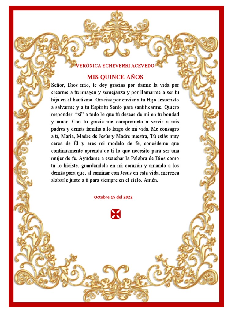 Misa de Quince Años | PDF | María, madre de Jesús