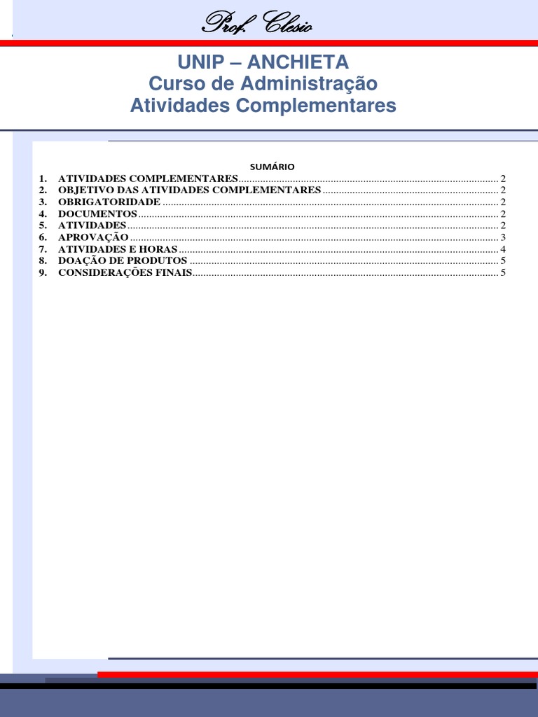 Manual Horas Complementares | PDF