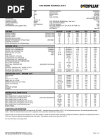 Propylene PT Chart | PDF | Continuum Mechanics | Thermodynamic Properties