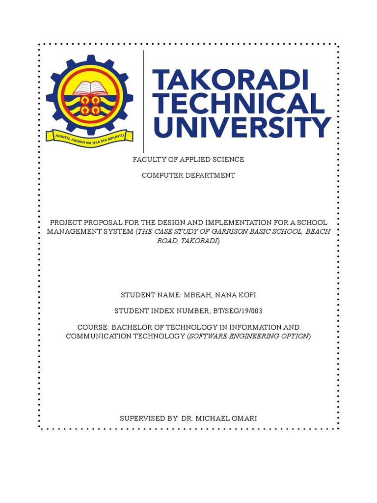 My Project Proposal PDF | PDF | Software Development Process | Computing