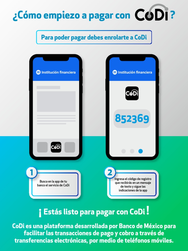 Guia - CoDi - Usuario - Final v1 | PDF | Teléfonos móviles | Telecomunicaciones