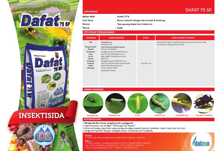 45 - Insek-Dafat 75 SP | PDF | Griya & Taman | Kesehatan Holistik