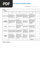 Analytic Rubrics Score: Criteria Points 1 2 3 4 Organization | PDF ...