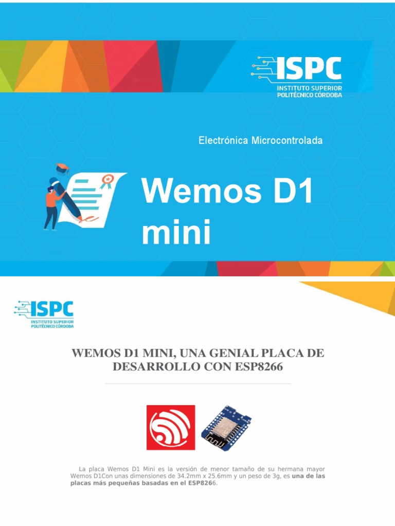 A. Wemos D1 Mini | PDF