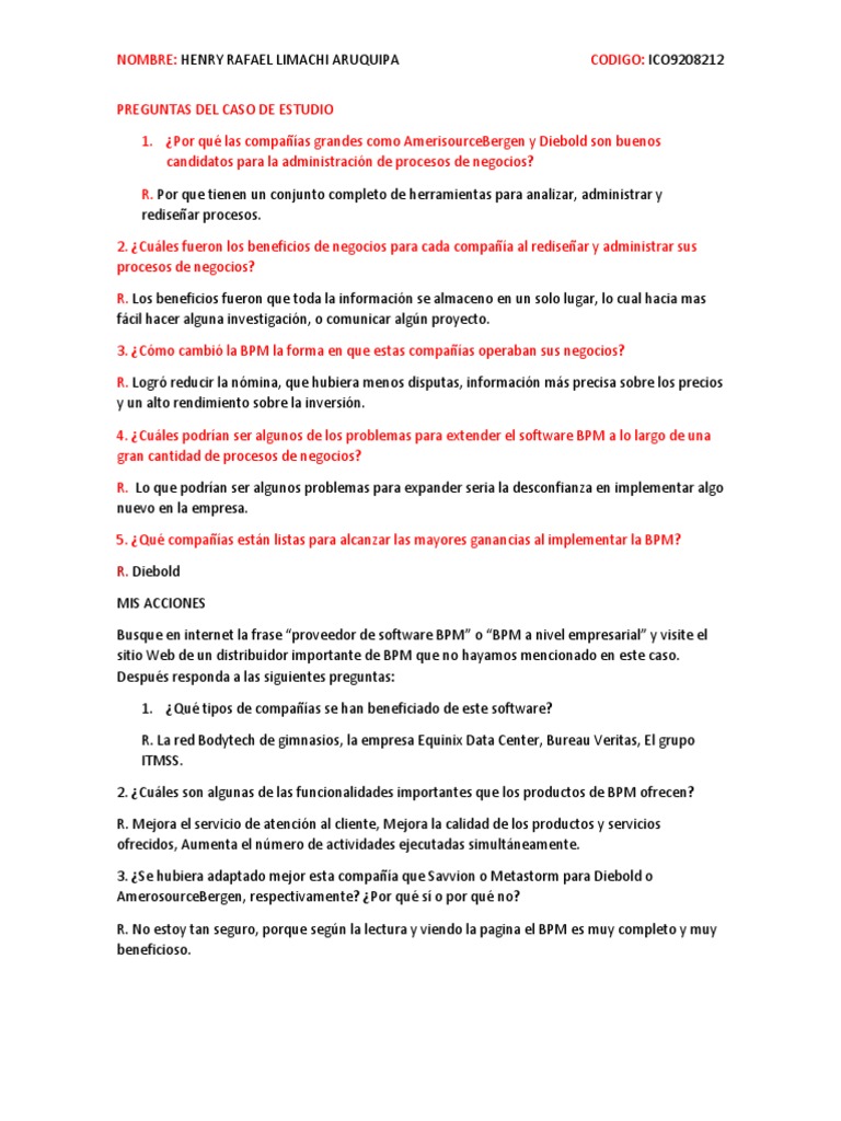 Caso 1 | PDF