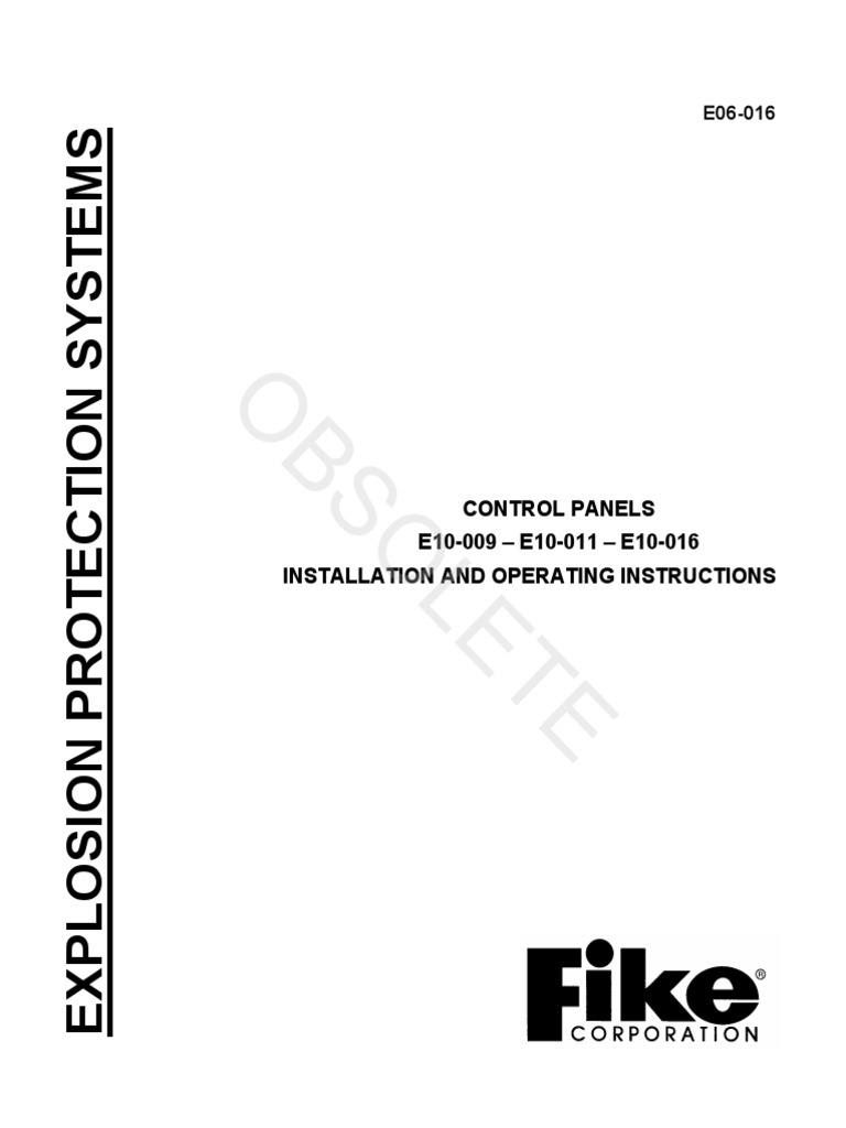E06-016 Rev 1 CTRL Panel Manual | PDF | Electrical Wiring | Relay