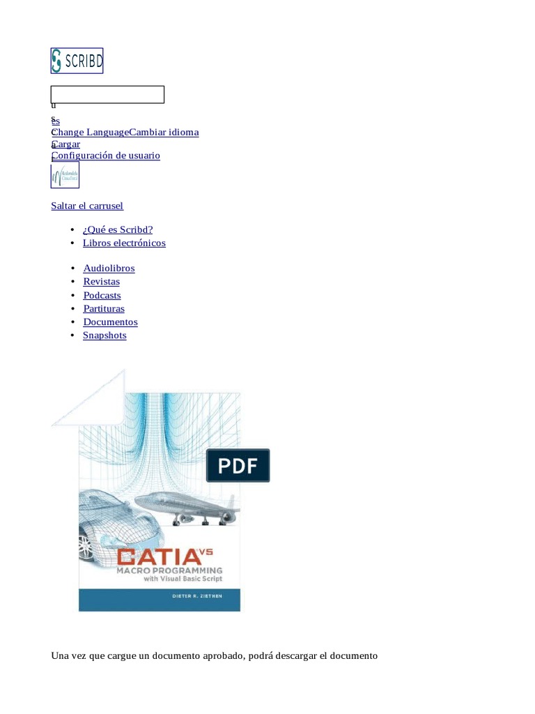 Cargar Documentos en Scribd | PDF | Scribd | Podcast