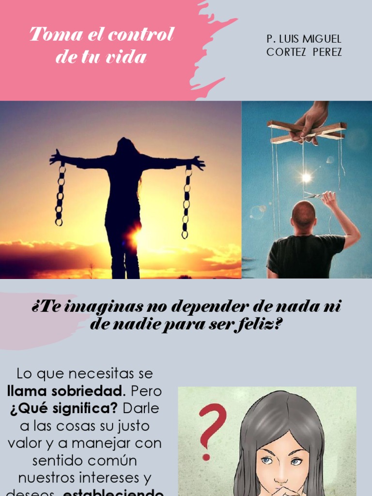 Tema 18. Toma El Control de Tu Vida | PDF