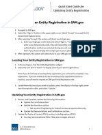SAM Entity Administrator Letter Template1 Single Entity | PDF | Notary ...