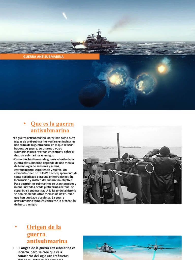 Guerra Antisubmarina | PDF | Anti Submarine Warfare | Sonar