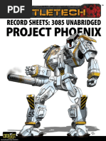 Battletech: Alpha Strike - Campaign Rules | PDF | Infantry | Wars & Military