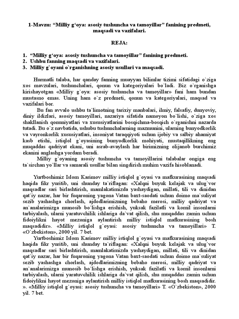 13 Ma'ruza Matni | PDF