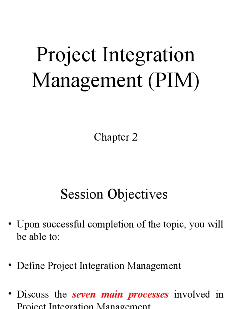 Project Integration Management | PDF | Project Management | Business