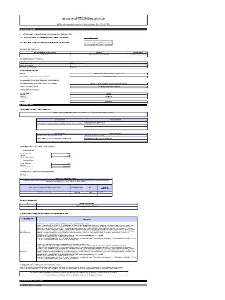 Formato 05 Final | PDF | Oferta (economía) | Hormigón