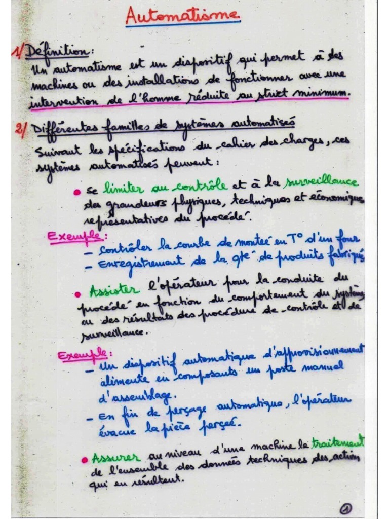 Introduction Automatisme PDF | PDF