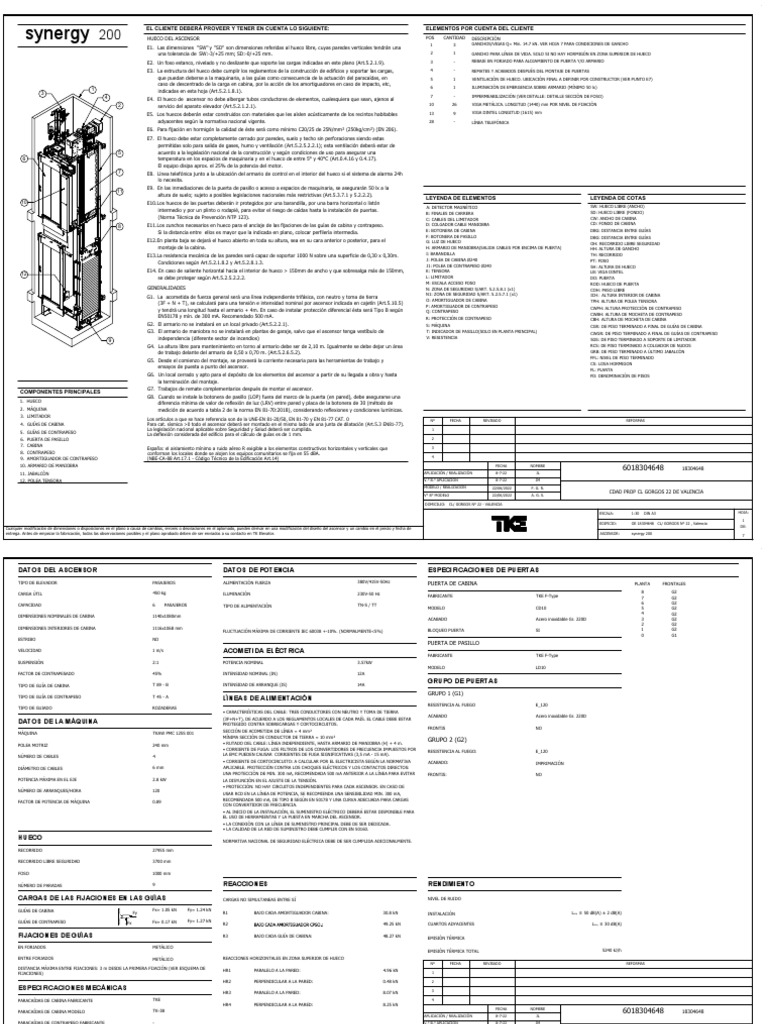 Libro | PDF | Ascensor | Corriente eléctrica