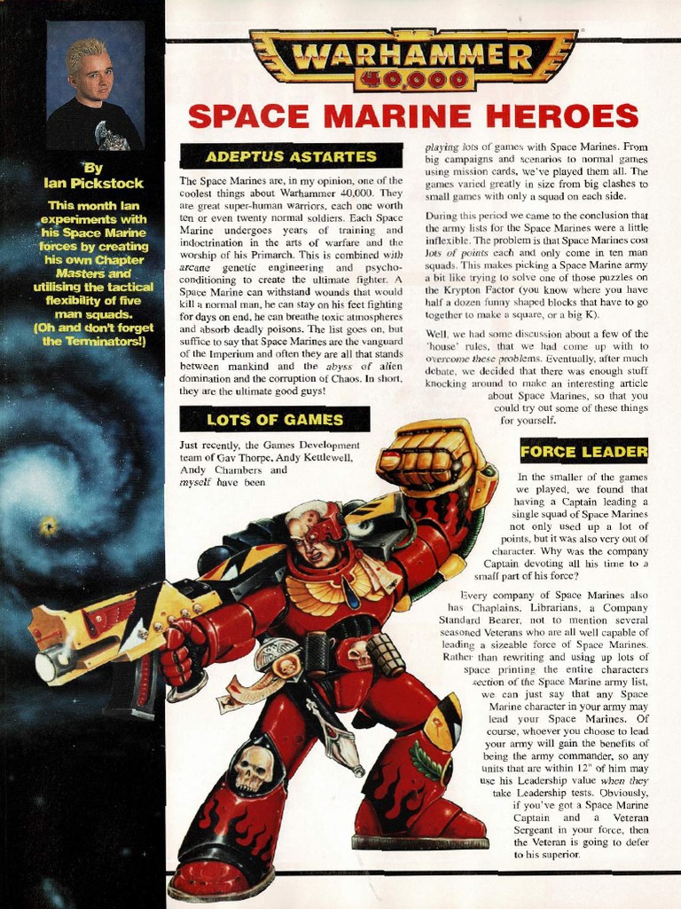 Chapter Masters & Combat Squads WD209 | PDF