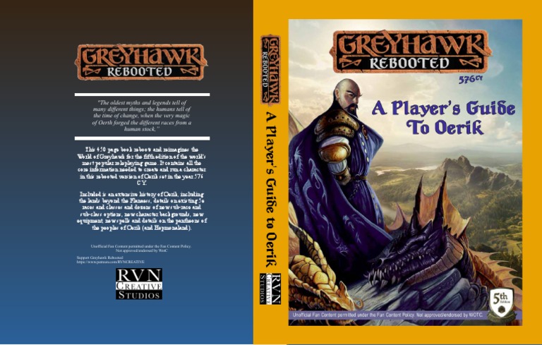 Greyhawk Rebooted Cover PDF | PDF
